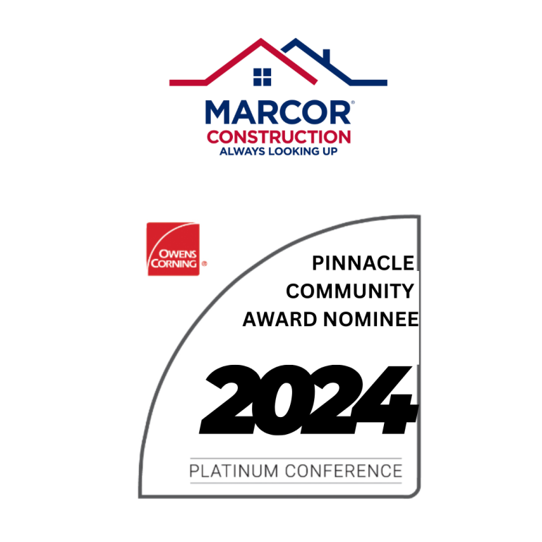 Marcor Construction Nominated for Prestigious Owens Corning Pinnacle ...